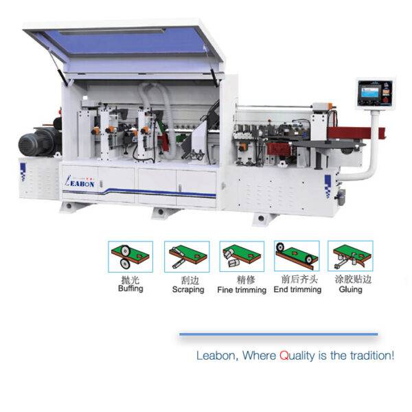 Automatic Straight Line 5 Functions Edge Banding Machine T450 - Foshan Leabon Machinery Co., Ltd.