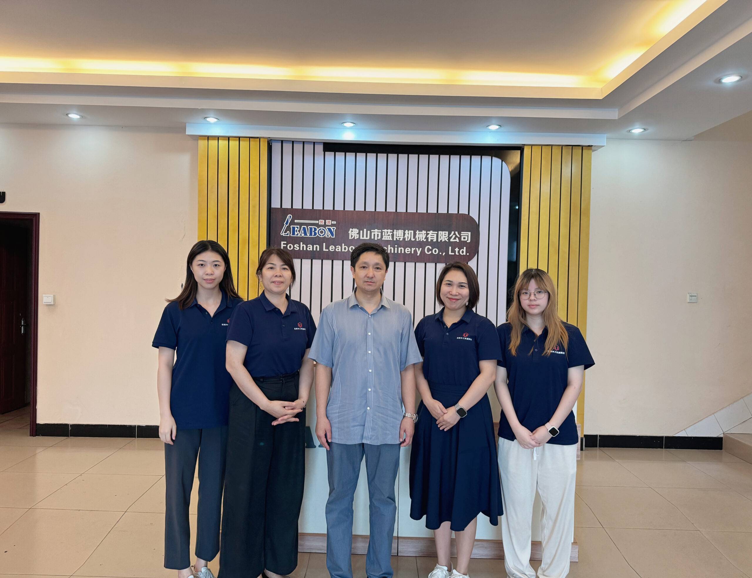 Lunjiao Woodworking Machinery Chamber Leaders Visit Leabon Machinery ...